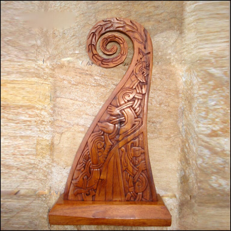Viking Carvings Archives - Celtic, Viking and Lamp Woodcraft Carvings